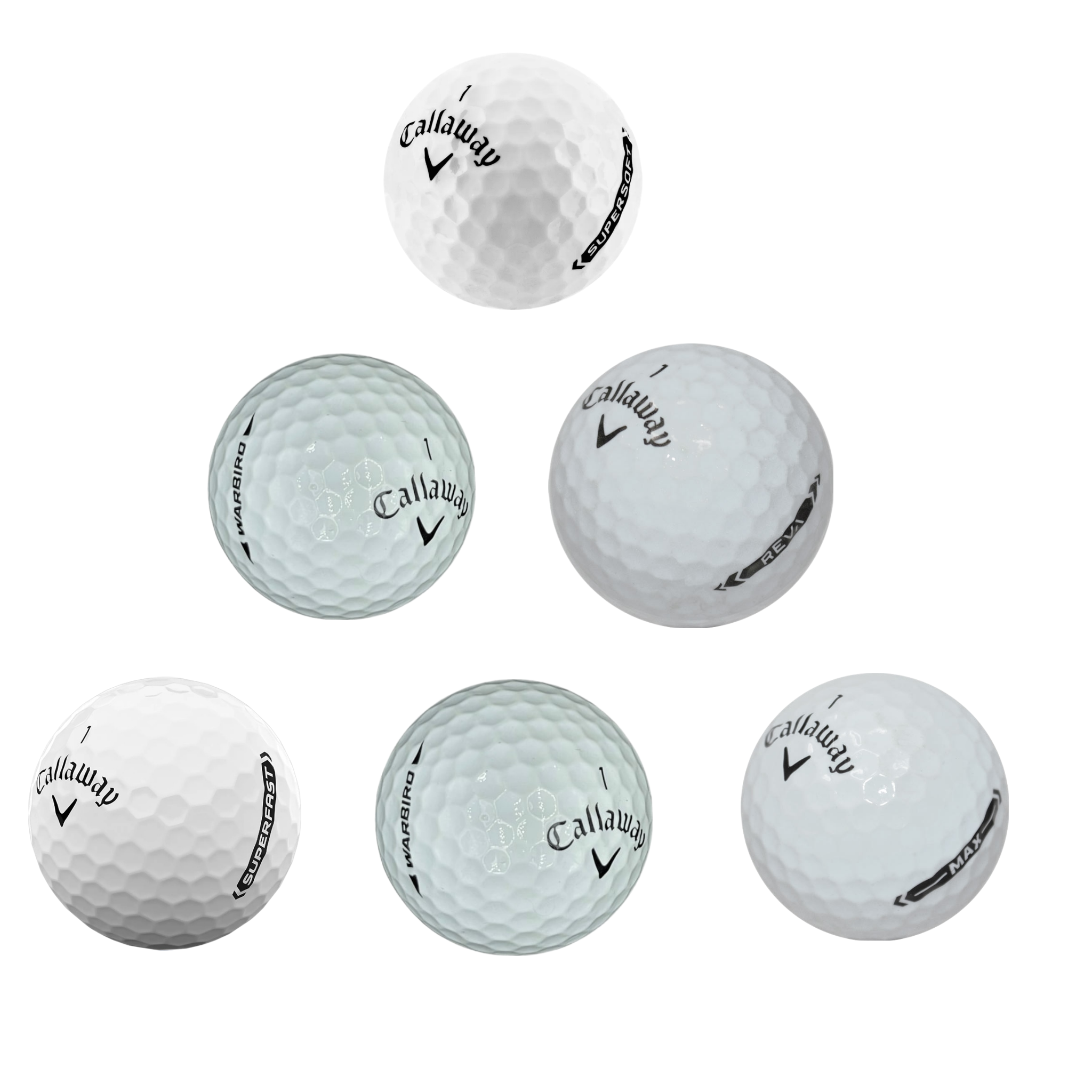 Callaway Mix package – Shank Golf Balls